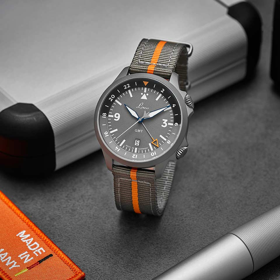 Frankfurt GMT Pilot watches Set