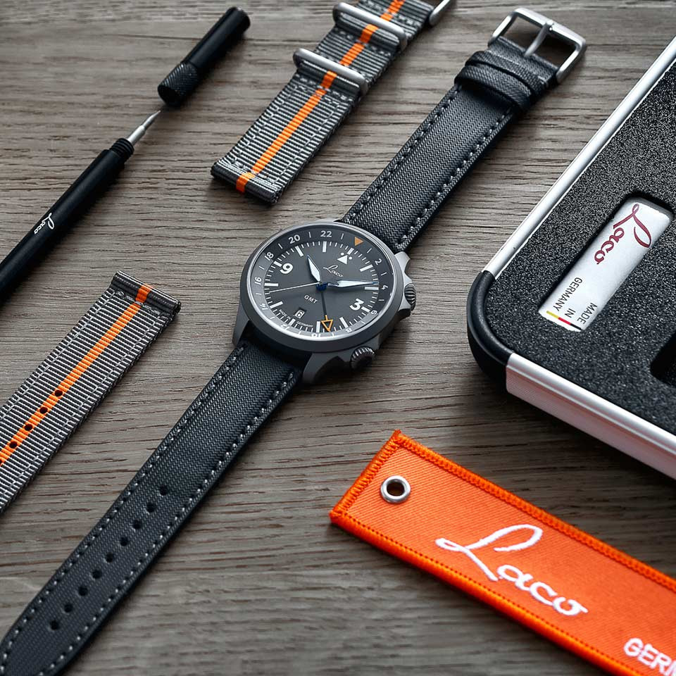 Frankfurt GMT Pilot watches Set