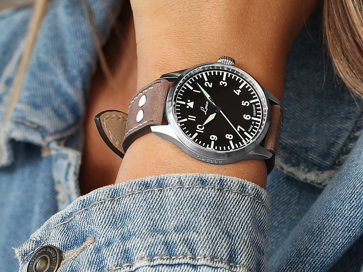 Other categories by Laco Watches | Model pilot strap taupe