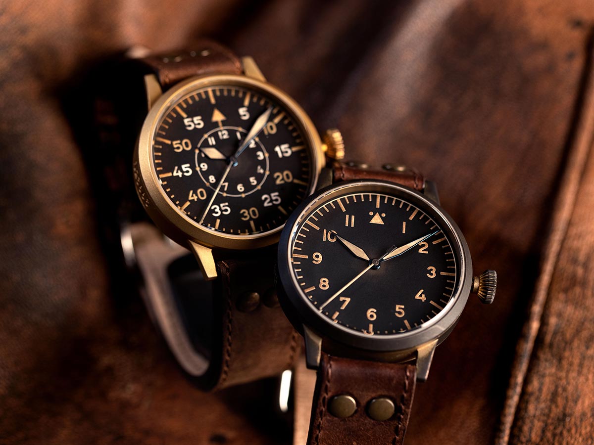 Pilot Watch ORIGINAL by Laco Watches | Model Westerland Bronze
