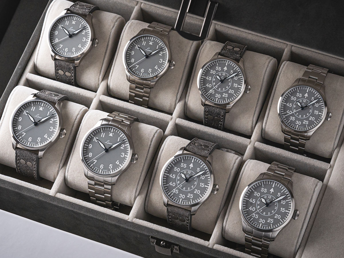 Pilot Watches BASIC by Laco Watches | Model Aachen Grau 42