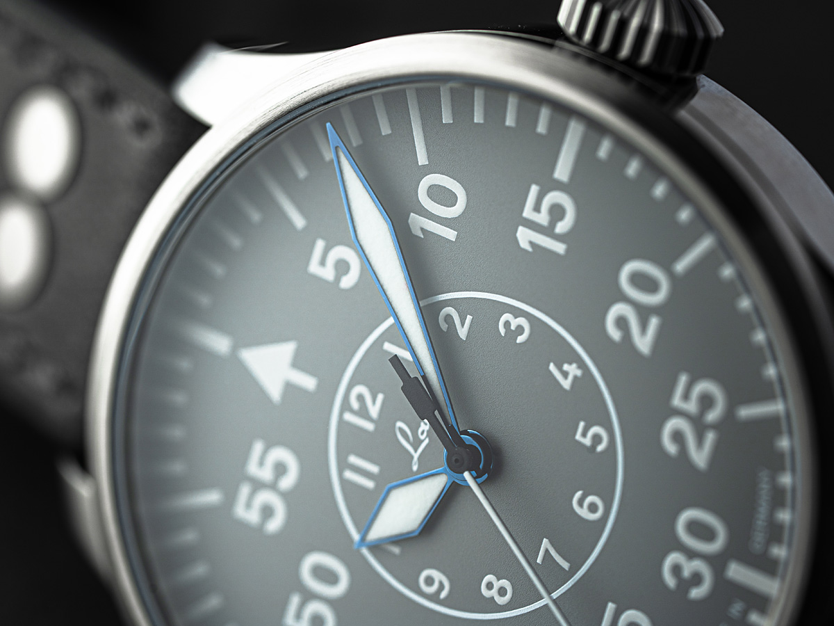 Pilot Watches BASIC by Laco Watches | Model Aachen Grau 42