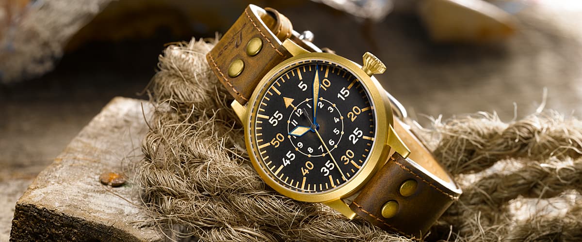 Pilot Watch ORIGINAL by Laco Watches | Model Dortmund Bronze