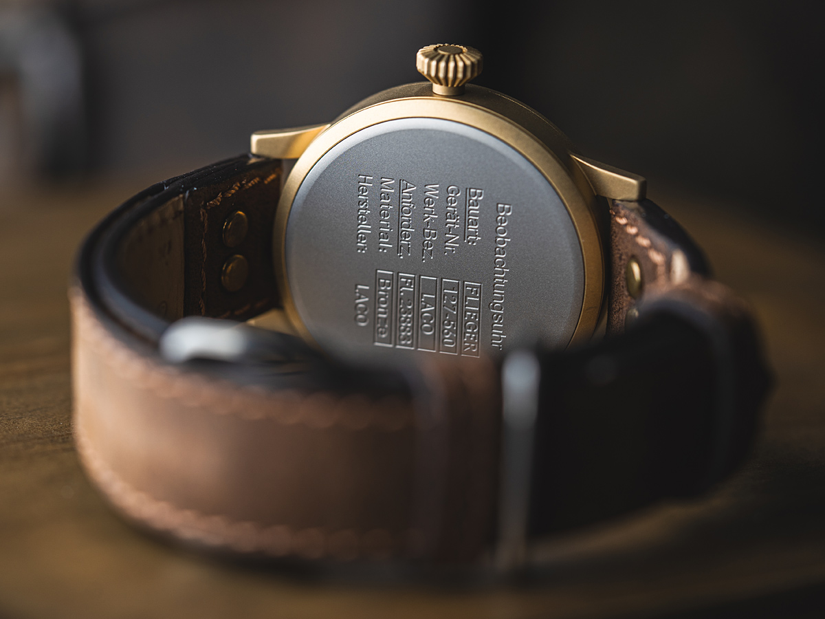 Pilot Watch ORIGINAL by Laco Watches | Model Paderborn Bronze