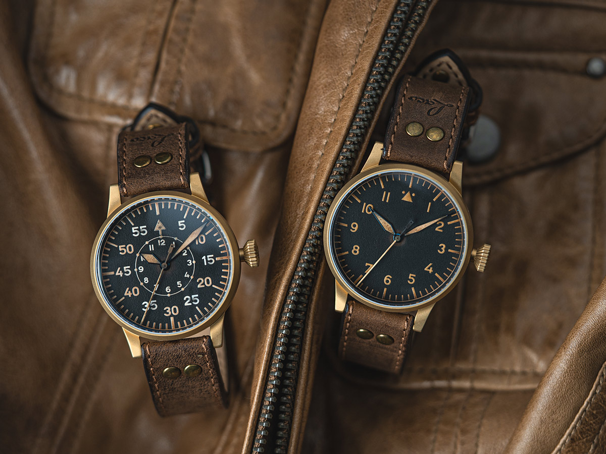 Pilot Watch ORIGINAL by Laco Watches | Model Paderborn Bronze