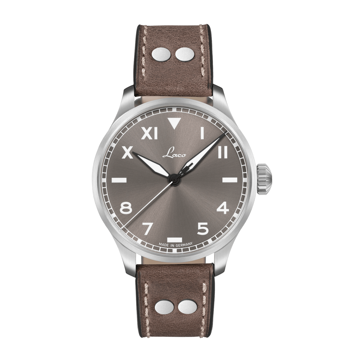 Pilot Watches BASIC by Laco Watches | Model Augsburg 42 Taupe California