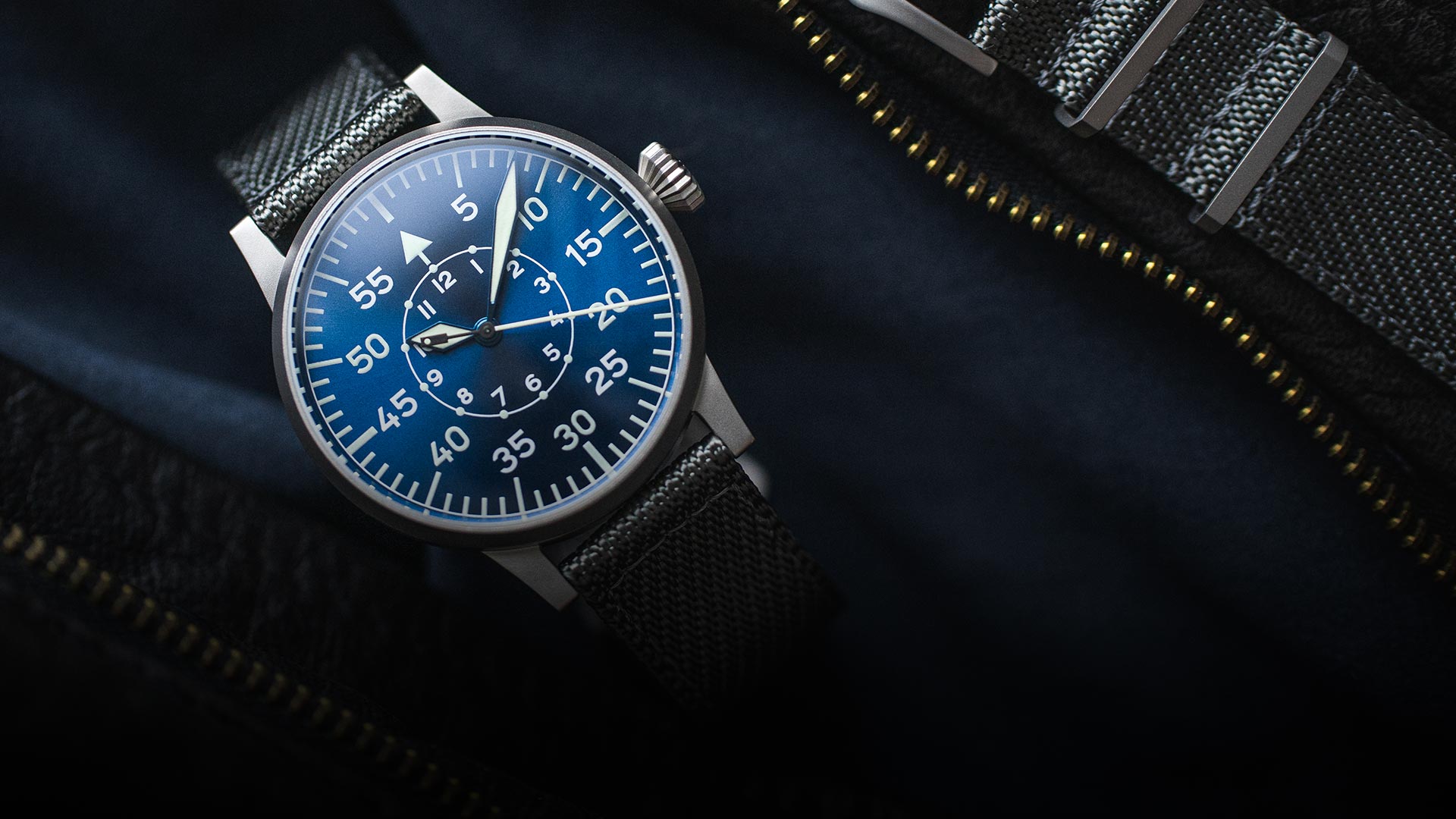 Pilot Watch ORIGINAL by Laco Watches | Model Leipzig Blaue Stunde