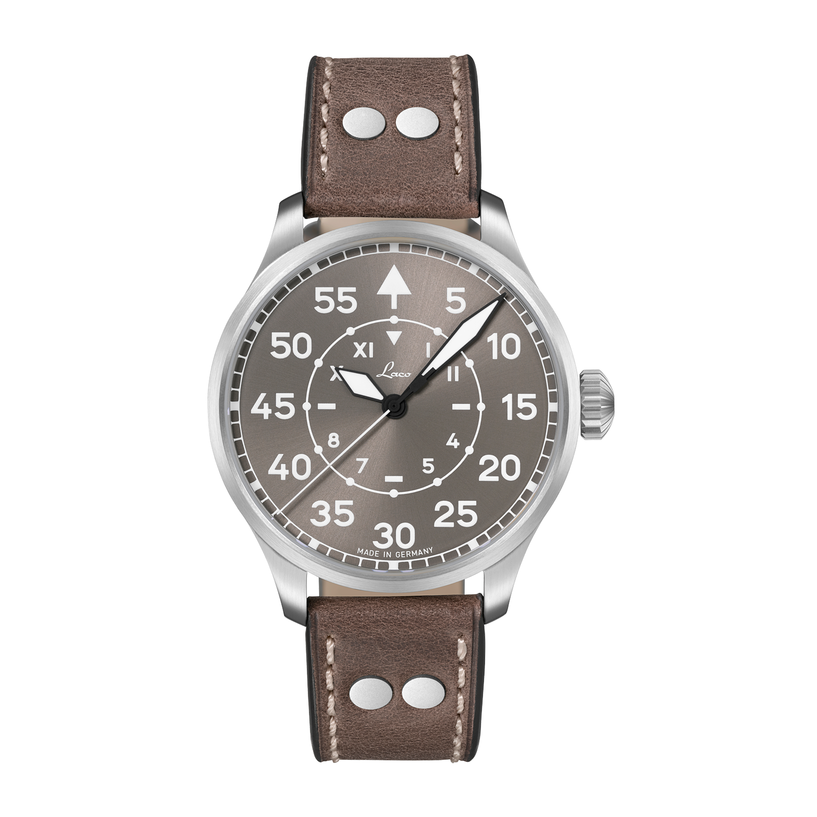 Pilot Watches BASIC by Laco Watches | Model Augsburg Taupe 42